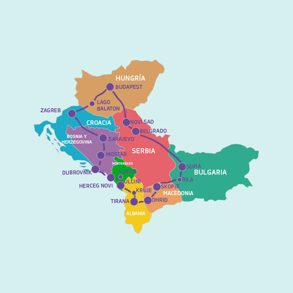 Eurotrip - Gran Tour de los Balcanes - Happy Erasmus Valencia